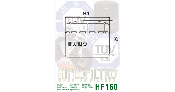 Маслен филтър HIFLO HF160 | Ойл Груп БГ