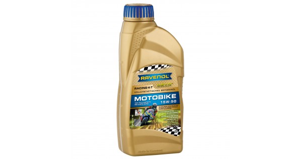 Масло RAVENOL Racing 4-T Motobike 15W50 - 1L на Топ Цена | Ойл Груп БГ