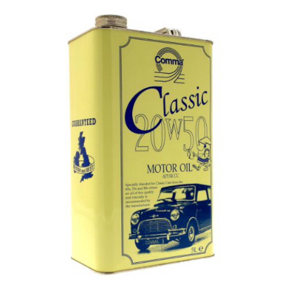 Масло Comma Classic 20W50 - 5L на Топ Цена | Ойл Груп БГ